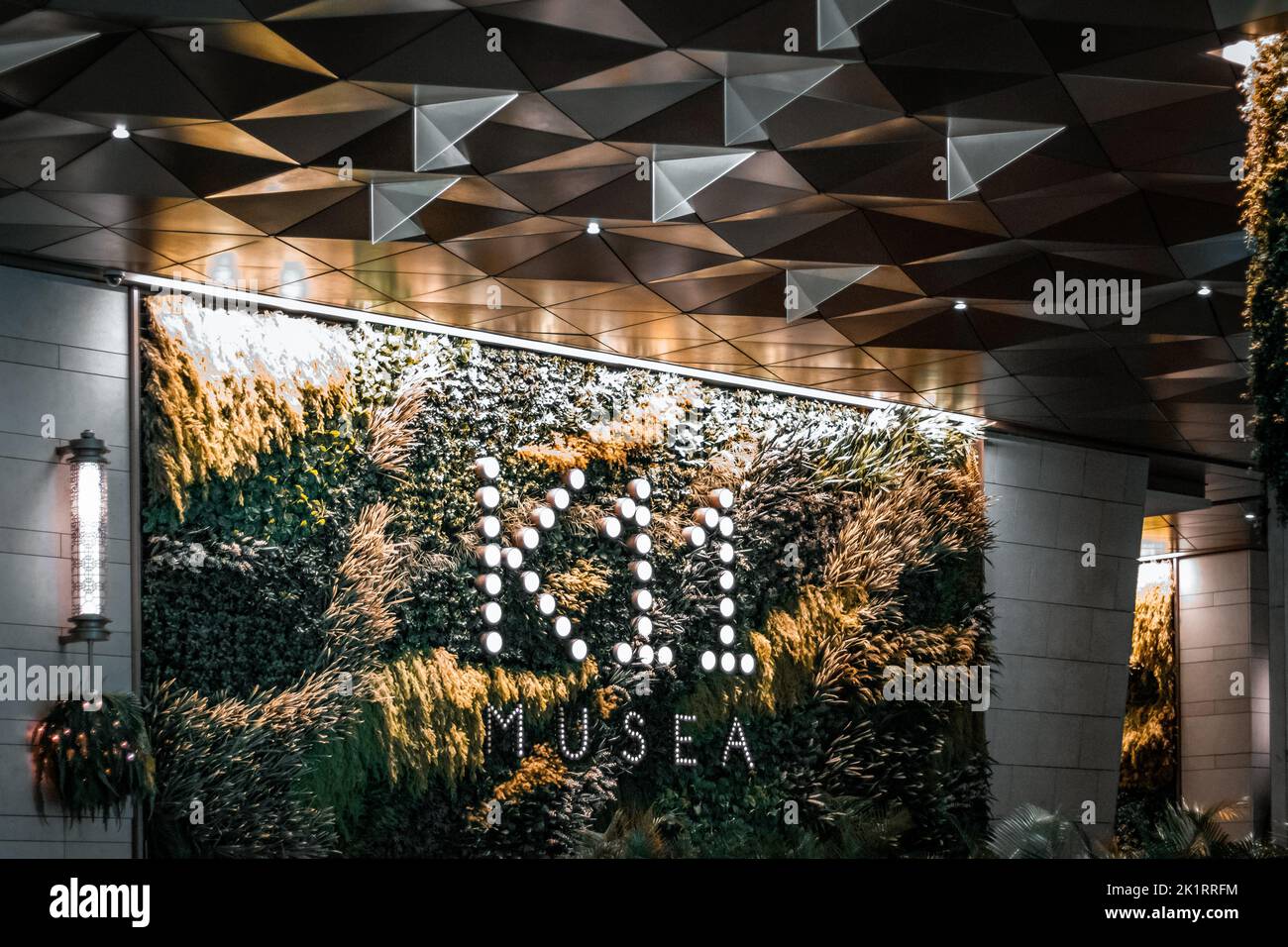 A logo sign outside k11 musea Stock Photo - Alamy