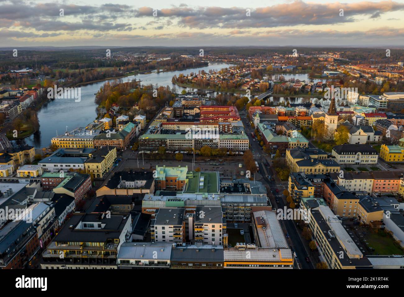 A bird's eye view of the Helsinki cityscape in Finland Stock Photo - Alamy