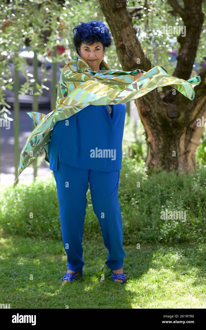 Marisa Laurito attends the photocall of the Rai fiction Mina Settembre ...