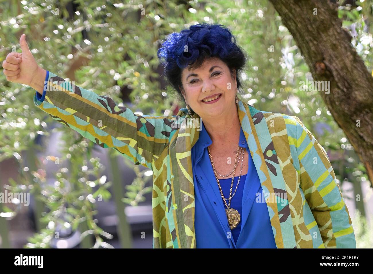 Marisa Laurito attends the photocall of the Rai fiction Mina Settembre ...