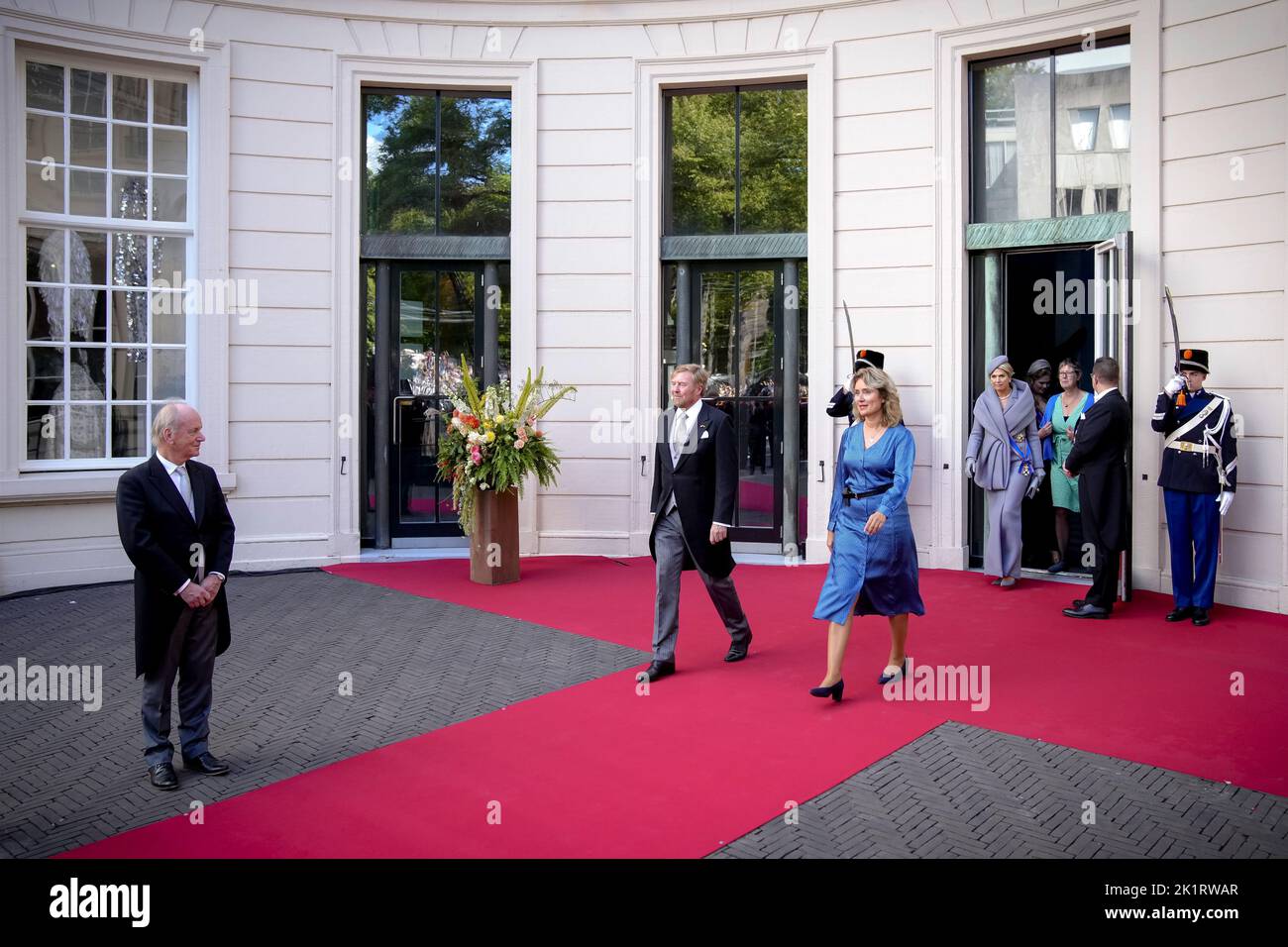 2022-09-20 14:02:25 THE HAGUE - King Willem-Alexander, Queen Maxima and ...