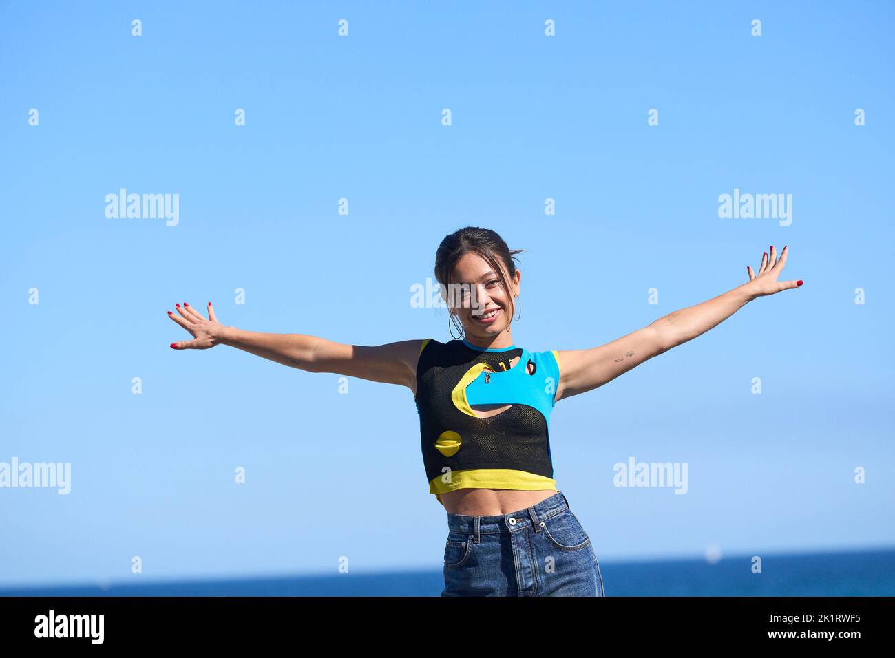 Donostia / San Sebastian. Spain. 20220920, Anna Castillo attended 'Easy ...