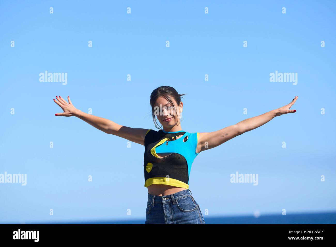 Donostia / San Sebastian. Spain. 20220920, Anna Castillo attended 'Easy ...