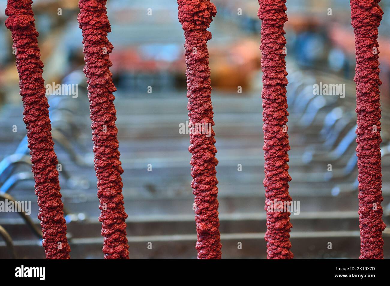 Red hot metal rod hi-res stock photography and images - Alamy