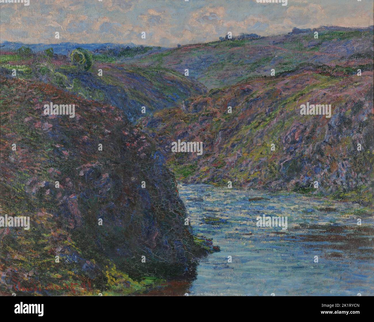 Les Ravins de la Creuse. Museum: Musée des Beaux-Arts, Reims. Author ...