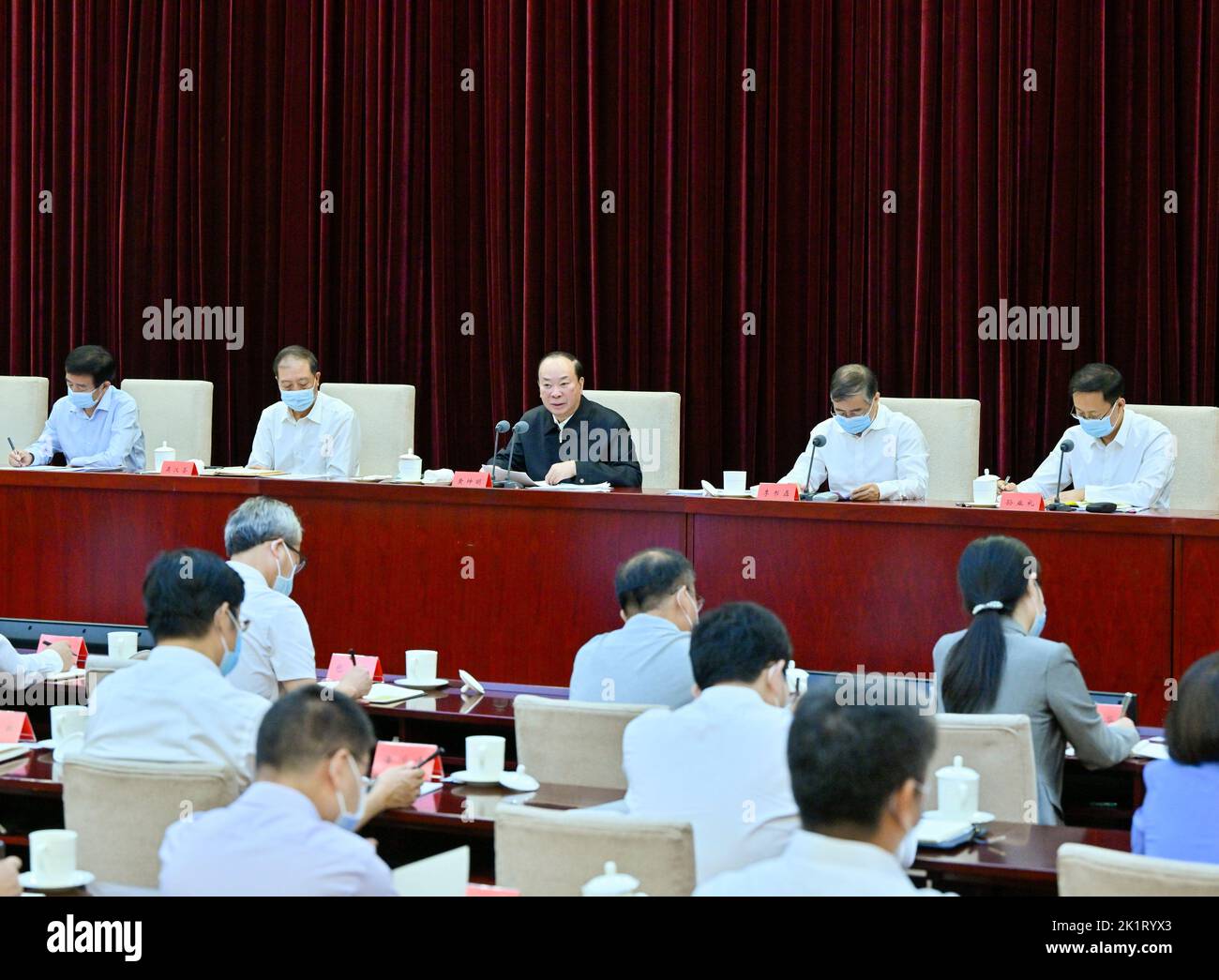 Beijing, China. 20th Sep, 2022. Huang Kunming, a member of the ...