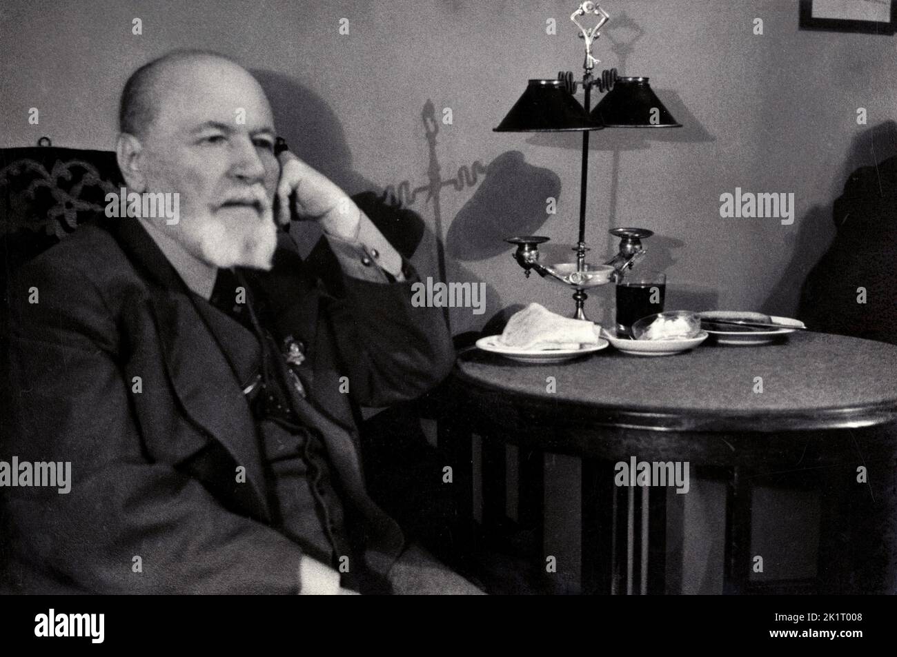 Portrait of the playwright and theatre director Vladimir Nemirovich ...