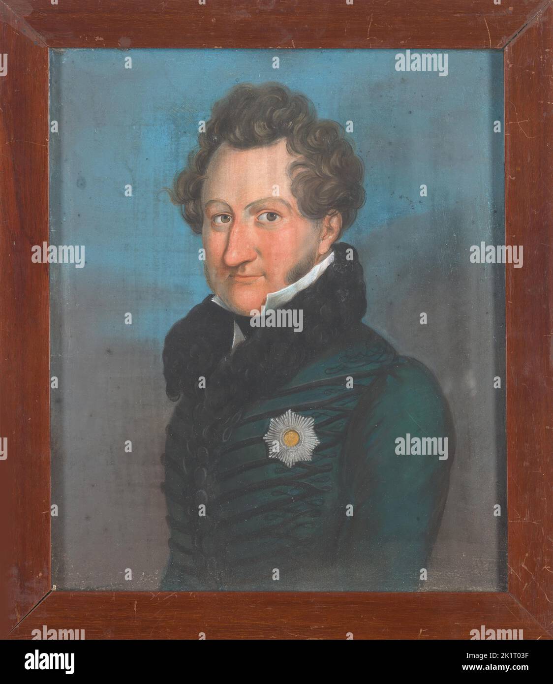 Portrait of Duke Ernest I of Saxe-Coburg and Gotha (1784-1844). Museum ...