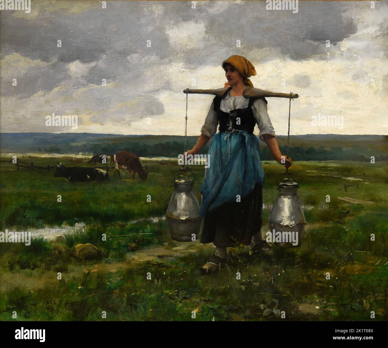 Milkmaid yoke hi-res stock photography and images - Alamy