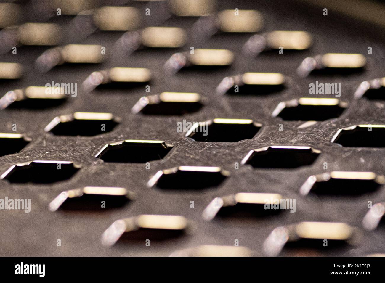 Hexagonal plate hi-res stock photography and images - Alamy