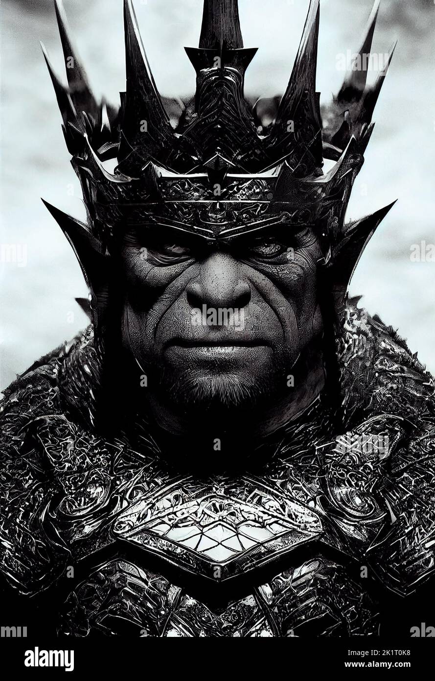 3d Orc Face