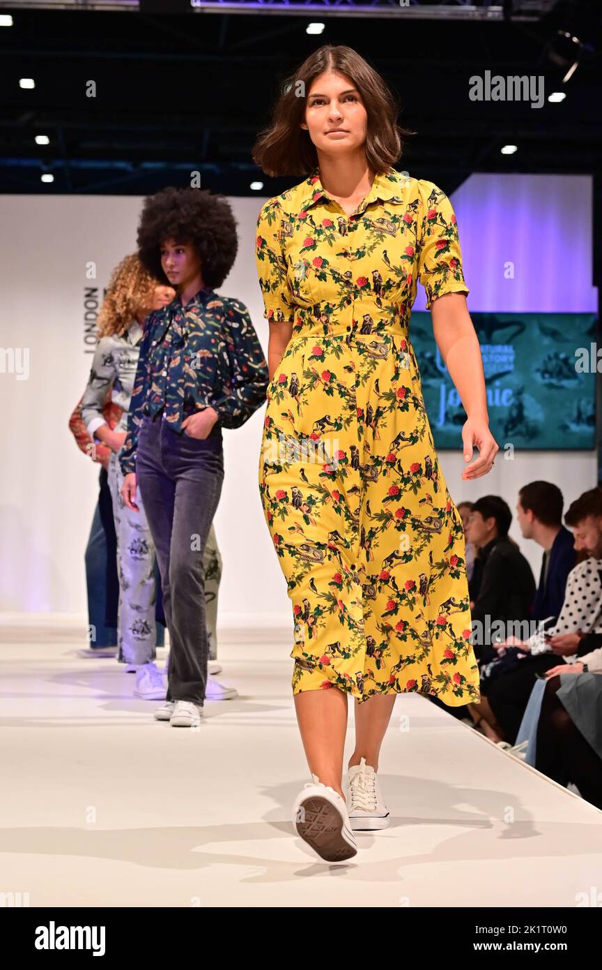 London, UK, 20/09/2022, Collaborations catwalk show at Brand Licensing ...