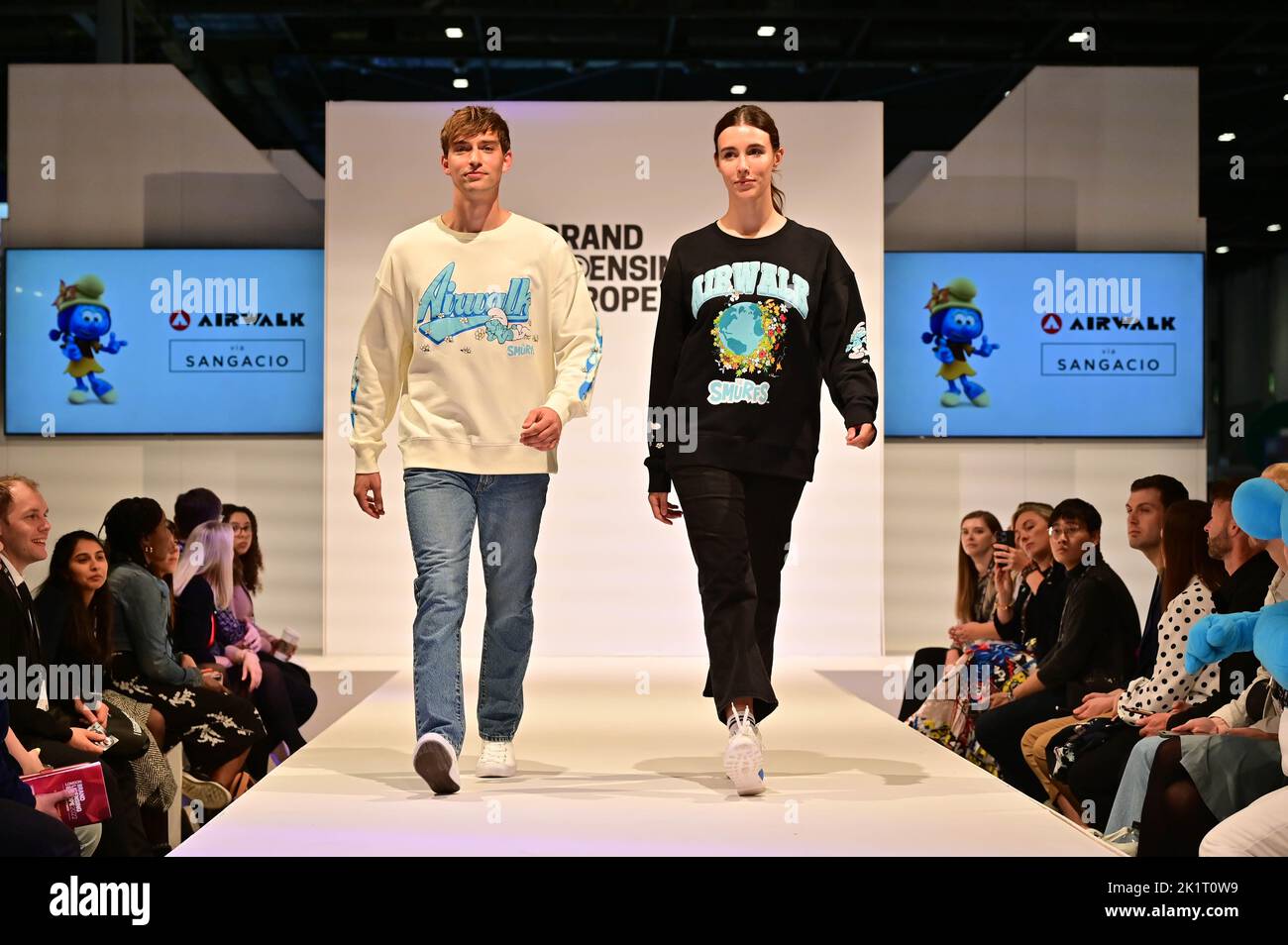 London, UK, 20/09/2022, Collaborations catwalk show at Brand Licensing ...
