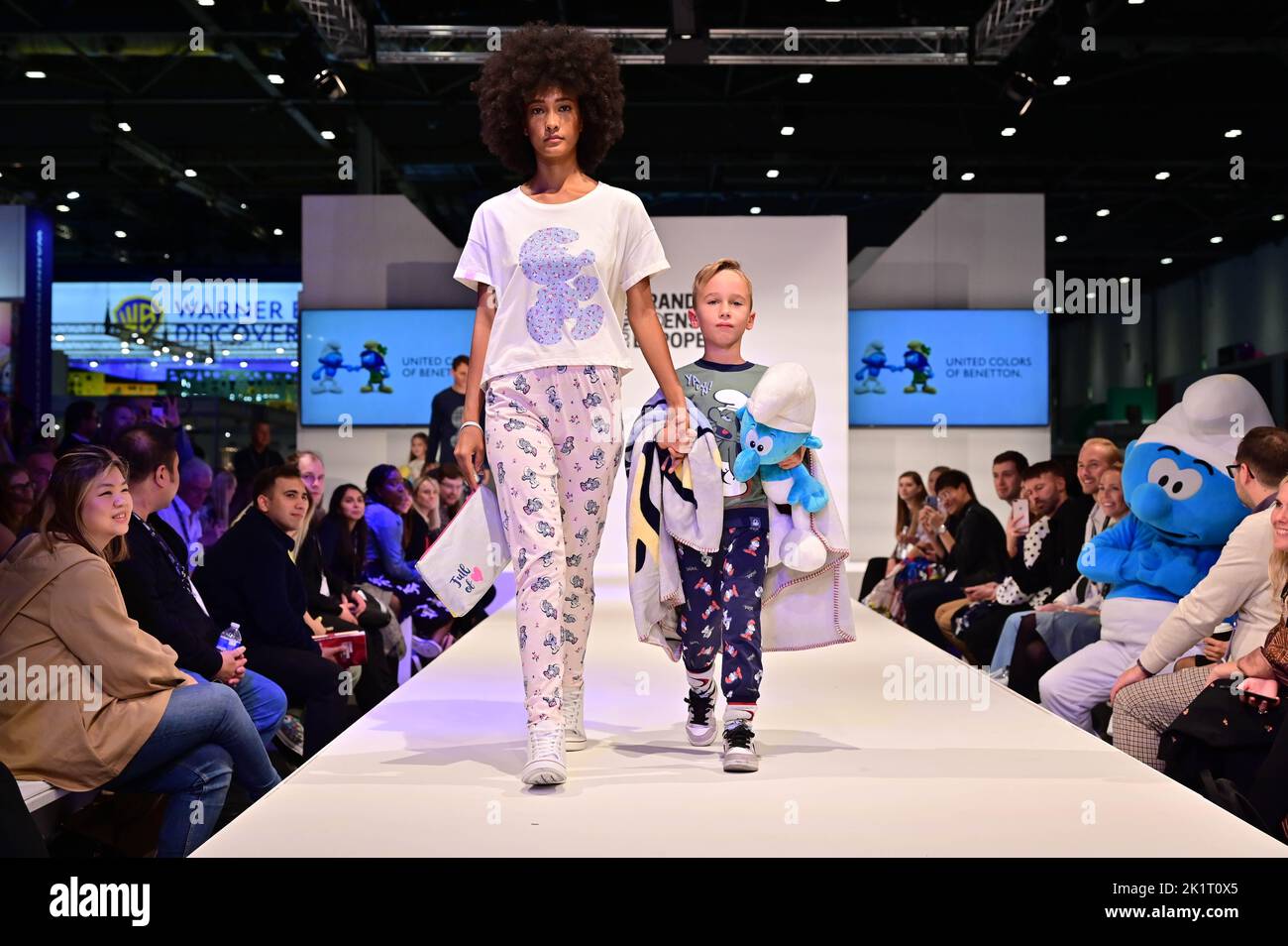 London, UK, 20/09/2022, Collaborations catwalk show at Brand Licensing ...