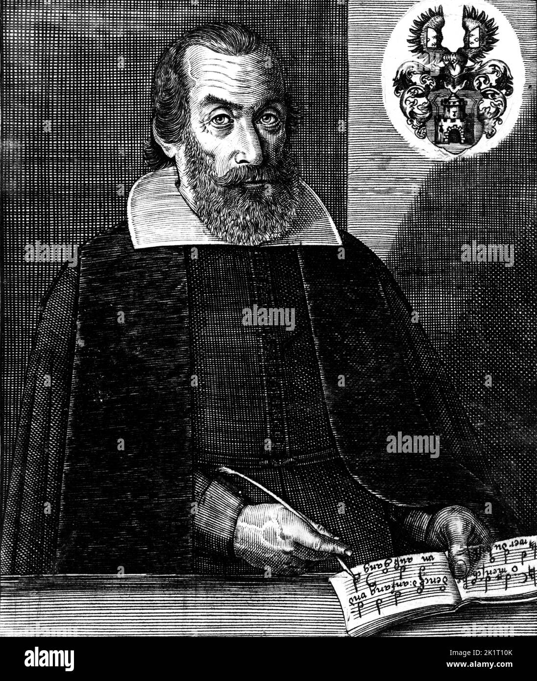 Portrait of Organist und Komponist Johann Staden (1581-1634). Museum ...