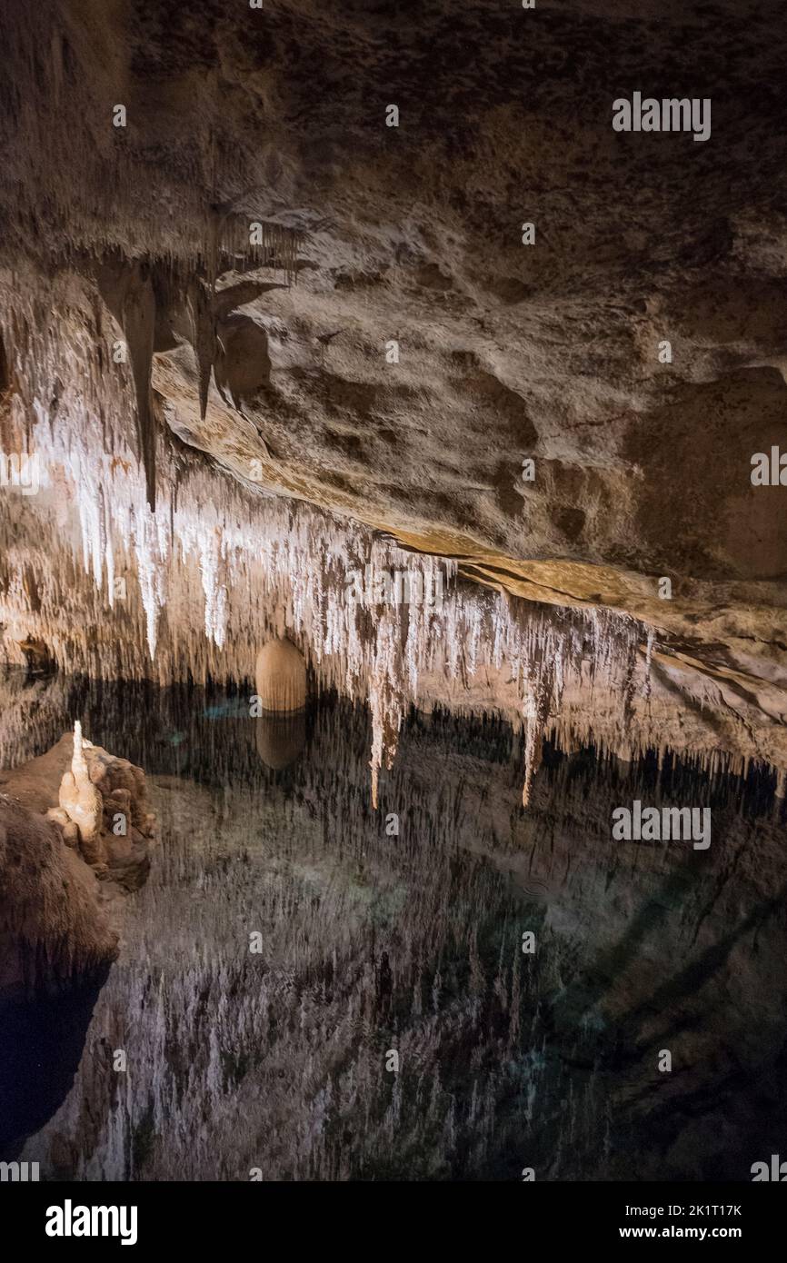Drach cuevas, Dragon caves, Hams caves, Mallorca, Spain, underground ...