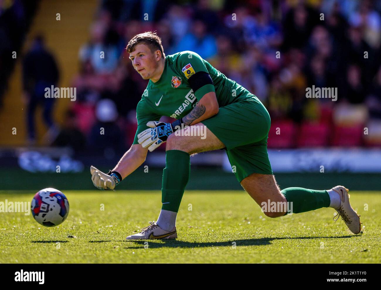 Sunderland goalkeeper Anthony Patterson during the Sky Bet Championship ...
