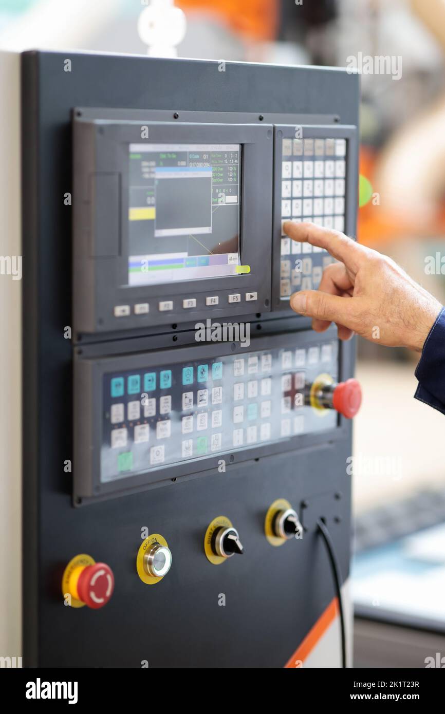 Panel operator hi-res stock photography and images - Alamy