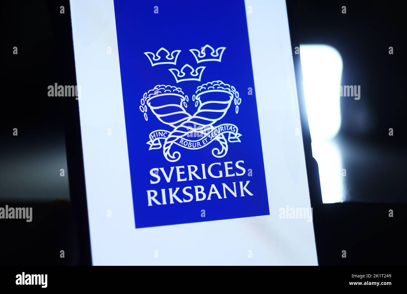 Sveriges riksbank logotype hi-res stock photography and images - Alamy