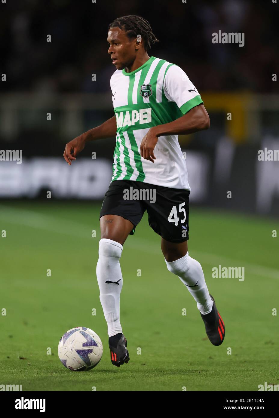 Turin, Italy, 17th September 2022. Armand Lauriente of US Sassuolo ...