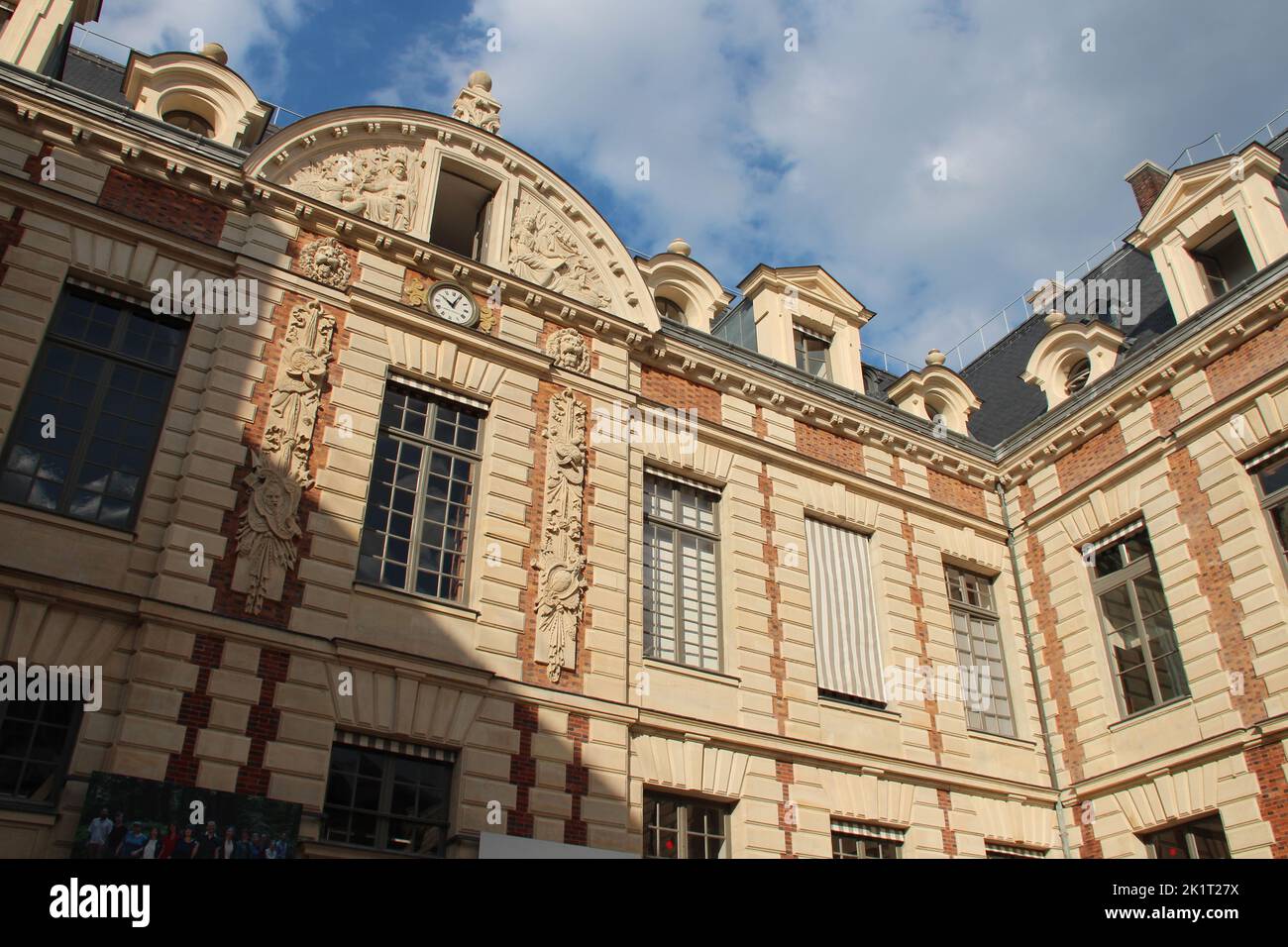 french national library (bnf richelieu) in paris in france Stock Photo ...