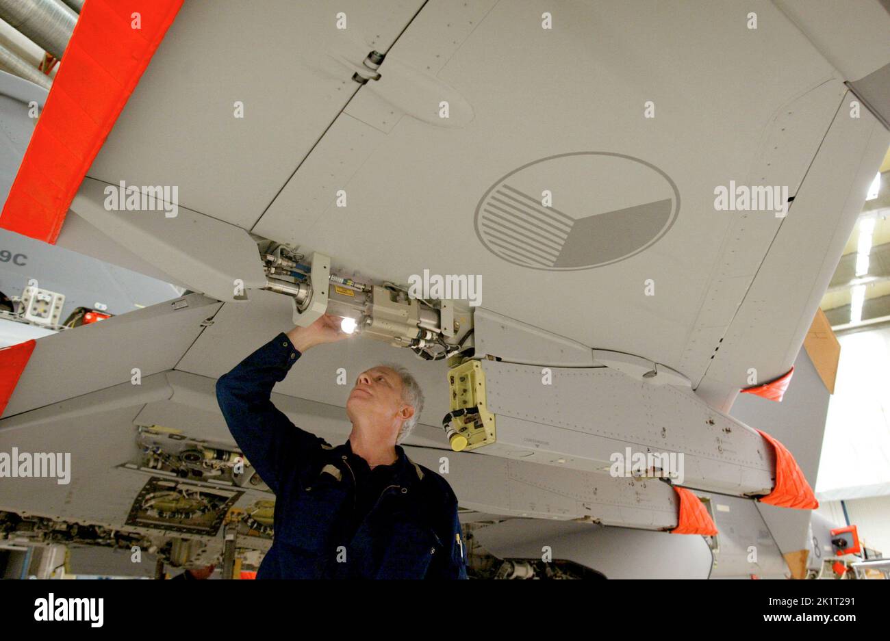 Saab in Linköping, Sweden. Production of the fighter aircraft Jas 39 ...