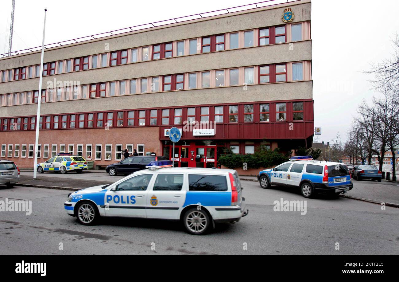 Motala police station (In swedish: Motala polisstation), Motala, Sweden ...