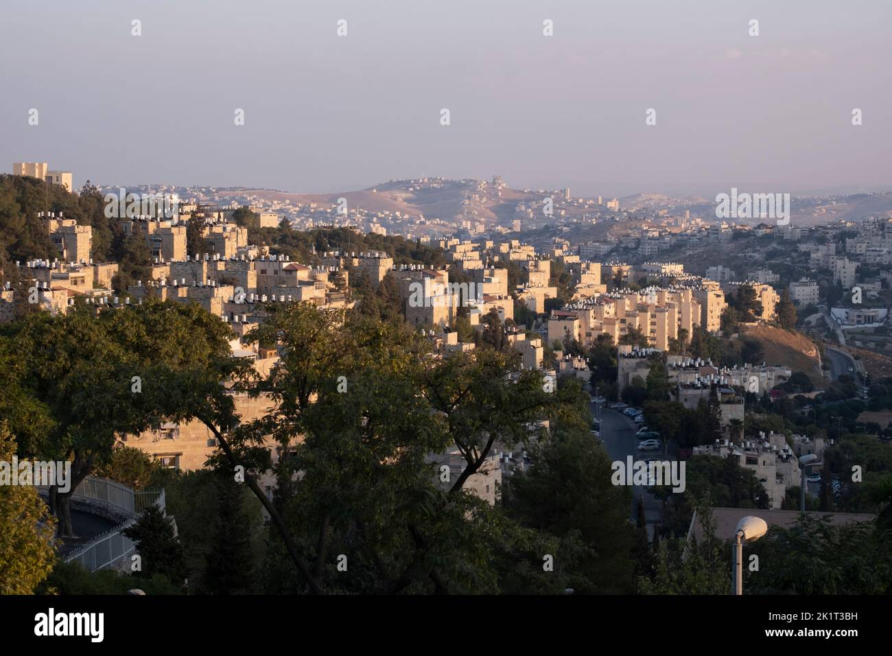 Partial view of East Talpiot or Armon HaNatziv a Jewish neighborhood in ...
