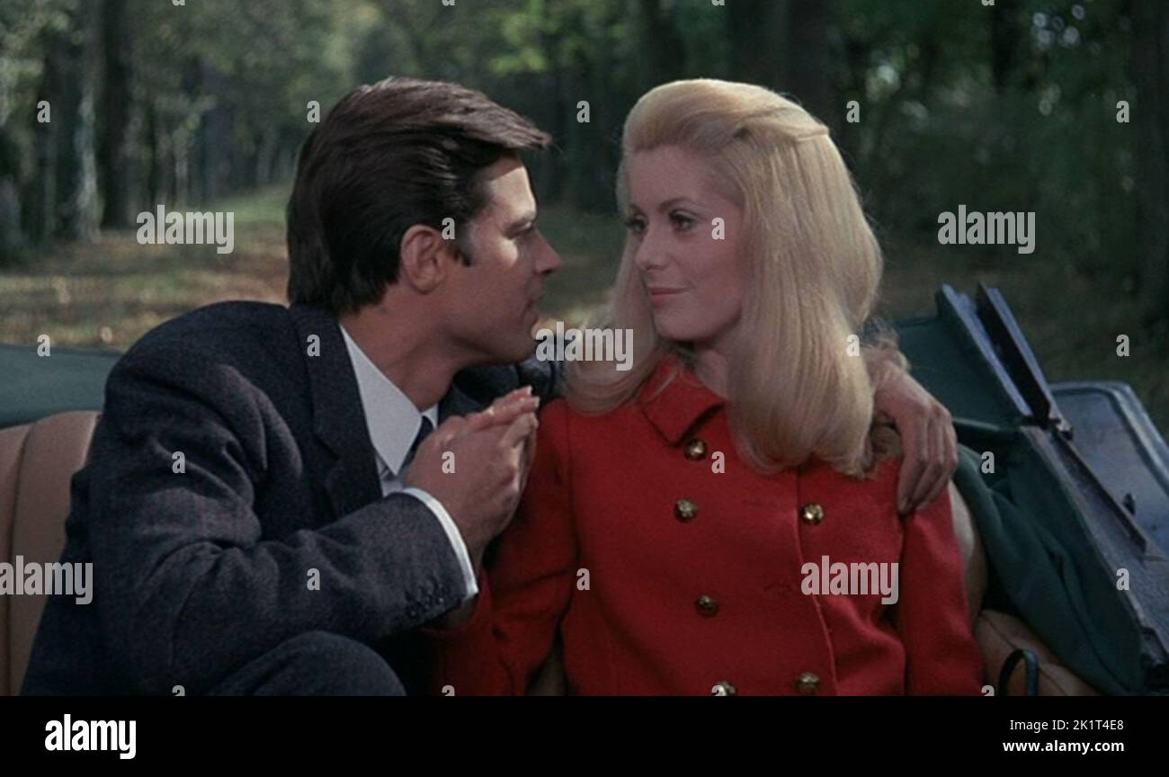 Catherine Deneuve And Jean Sorel In Belle De Jour 1967 Directed By Luis BuÑuel Credit Paris