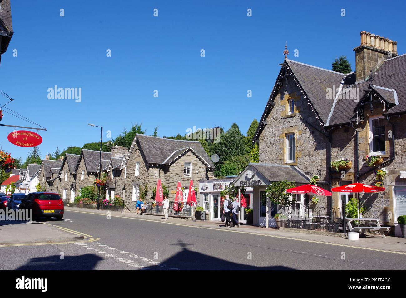 Pitlochry, Scotland, United Kingdom Stock Photo - Alamy