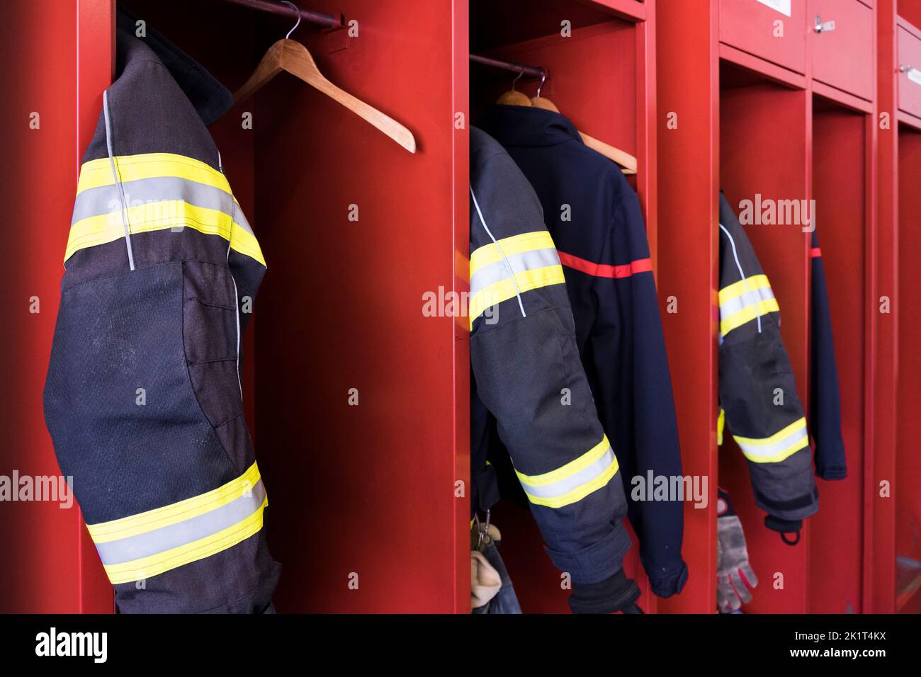 Switzerland, Agno-Lugano Airport, Fire station, Firefighters clothing ...
