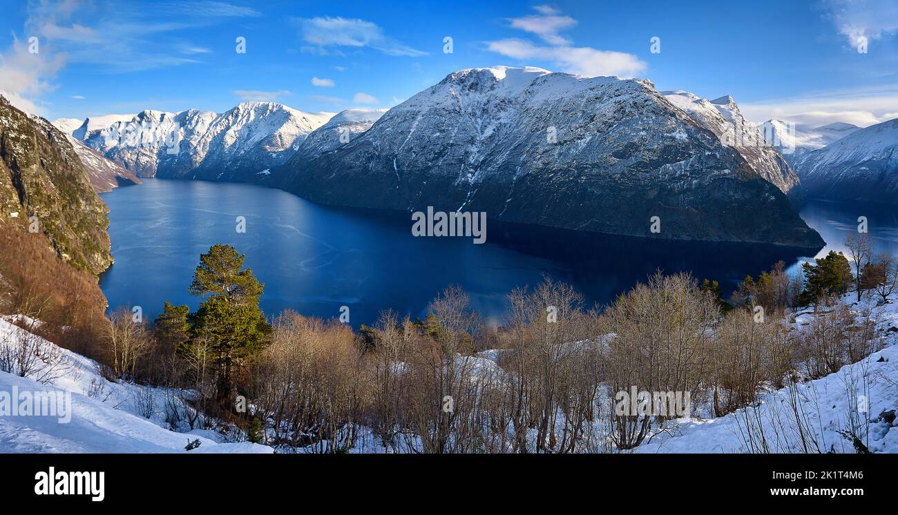 Hellesylt, Gerianger fjord, Stranda, Møre og Romsdal, Norway Stock ...