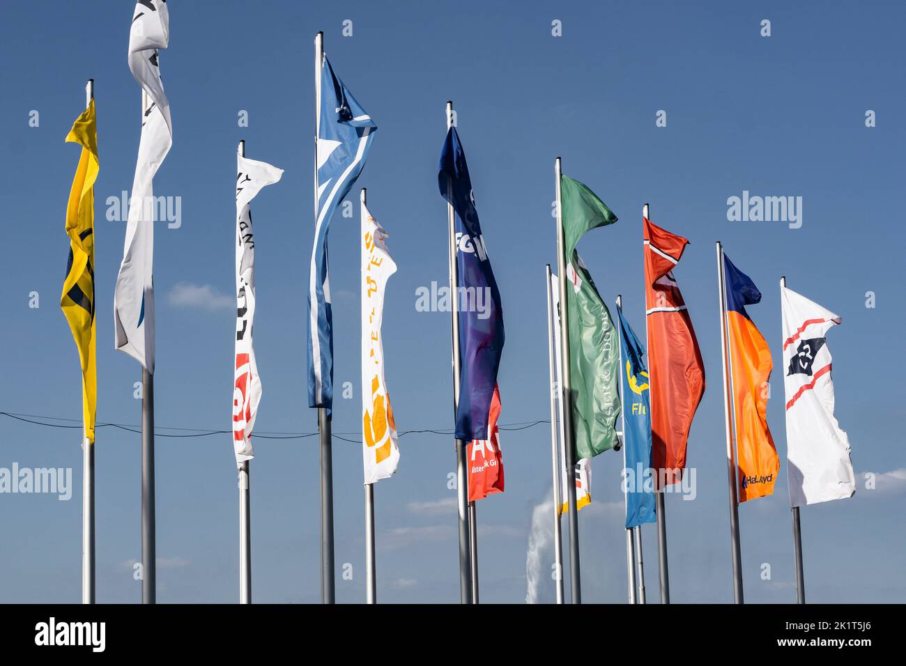 German flag pole hi-res stock photography and images - Alamy