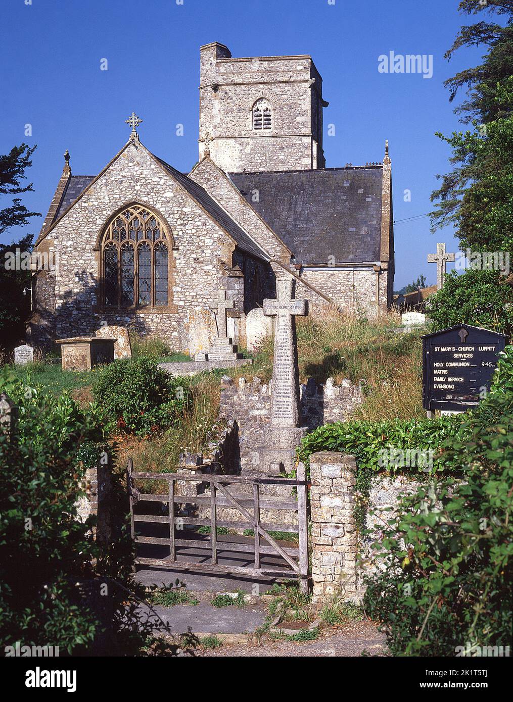 St Mary's Church, Luppitt, Devon, England Stock Photo - Alamy