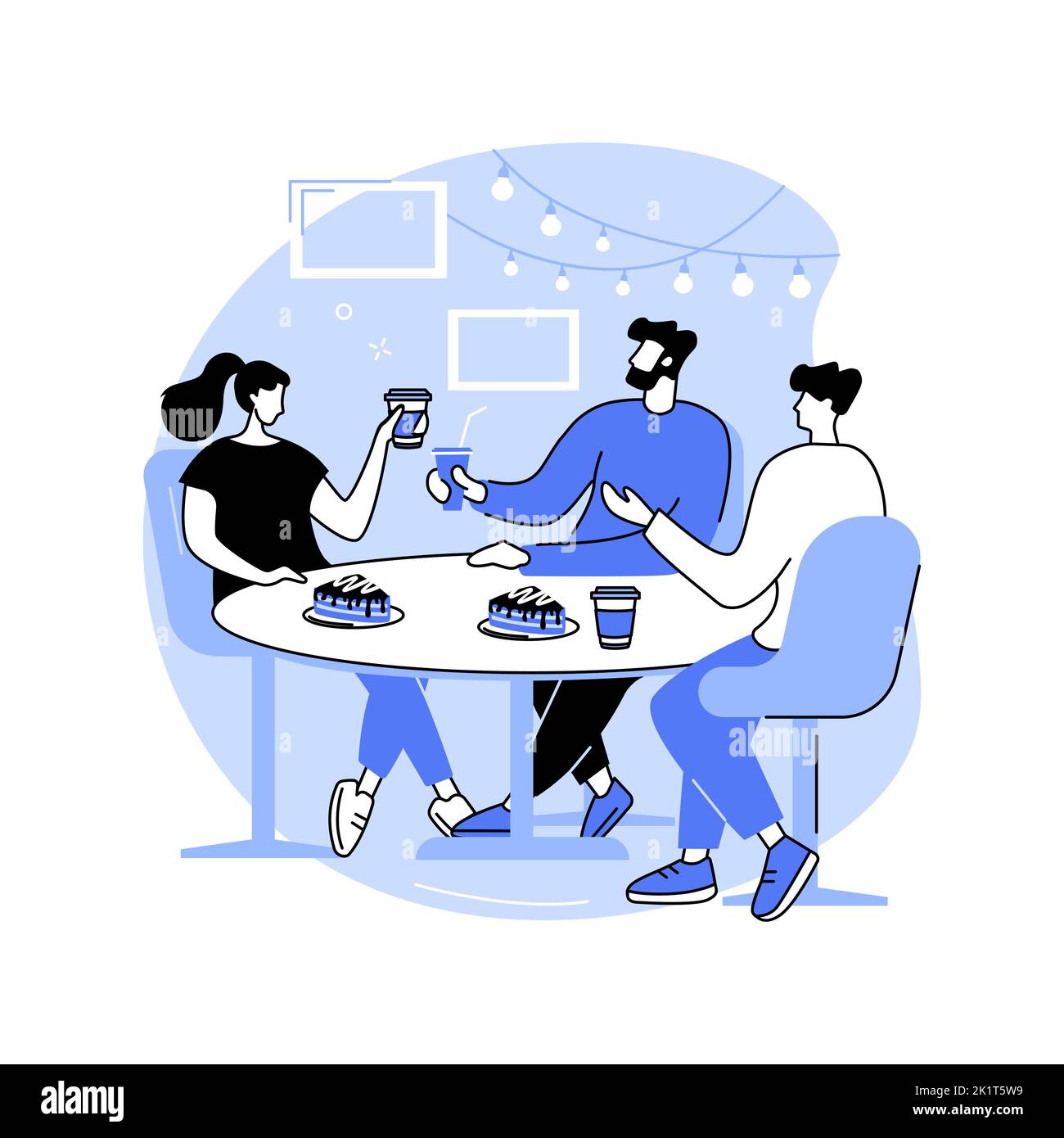 Leisure time isolated cartoon vector illustrations Stock Vector Image ...