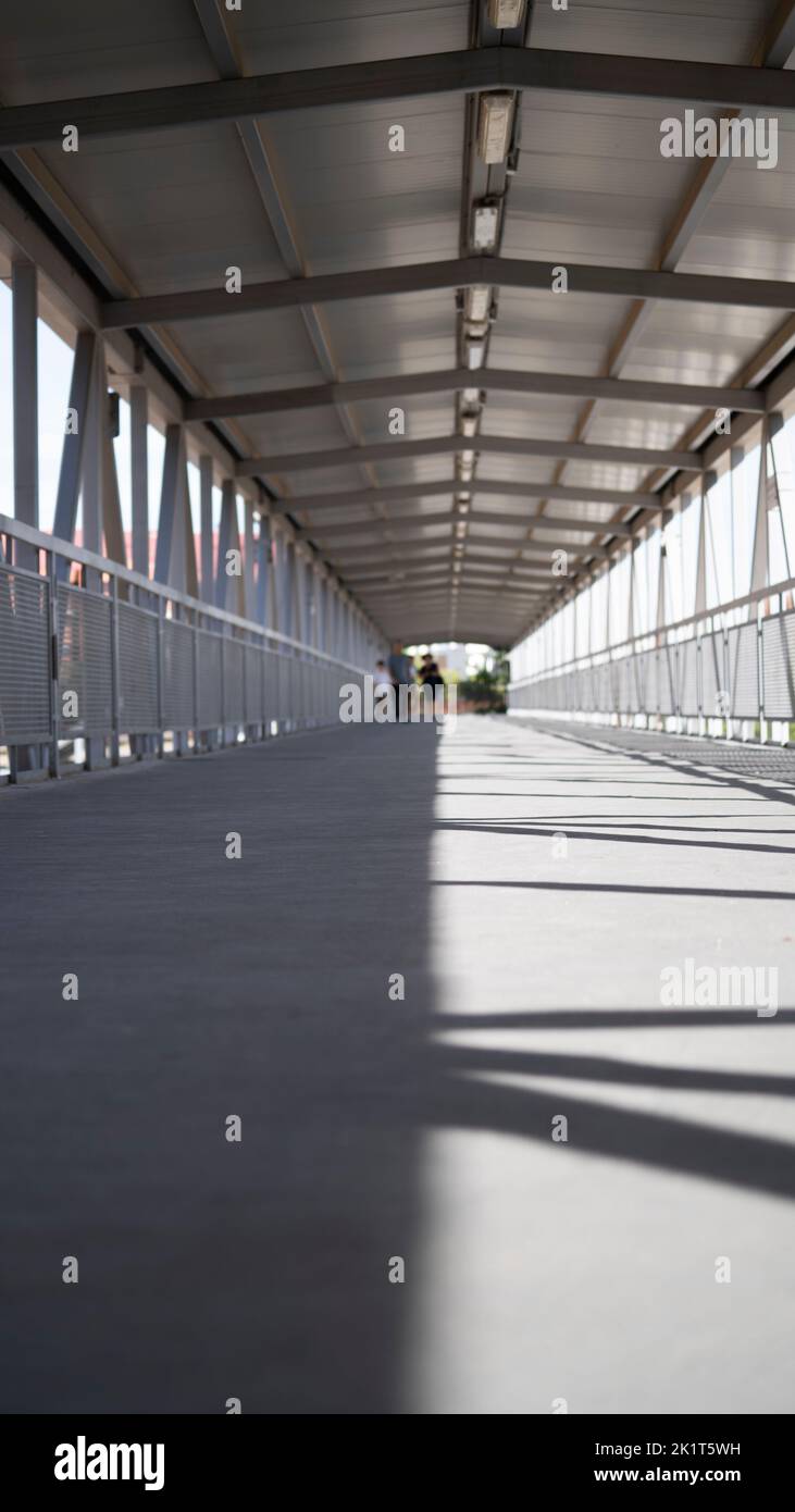 Indoor pedestrian bridge hi-res stock photography and images - Alamy