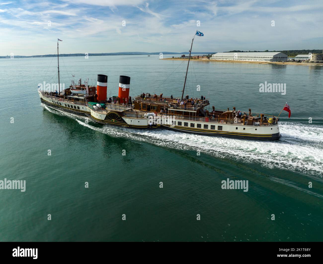 PS Waverley is the last seagoing passenger-carrying paddle steamer in ...