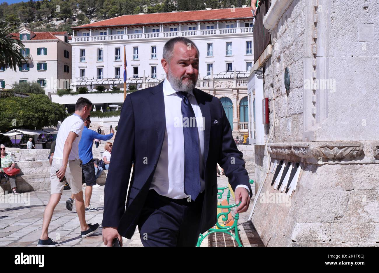 Andrii Pavelko coming to UEFA Executive Board session on the island of ...