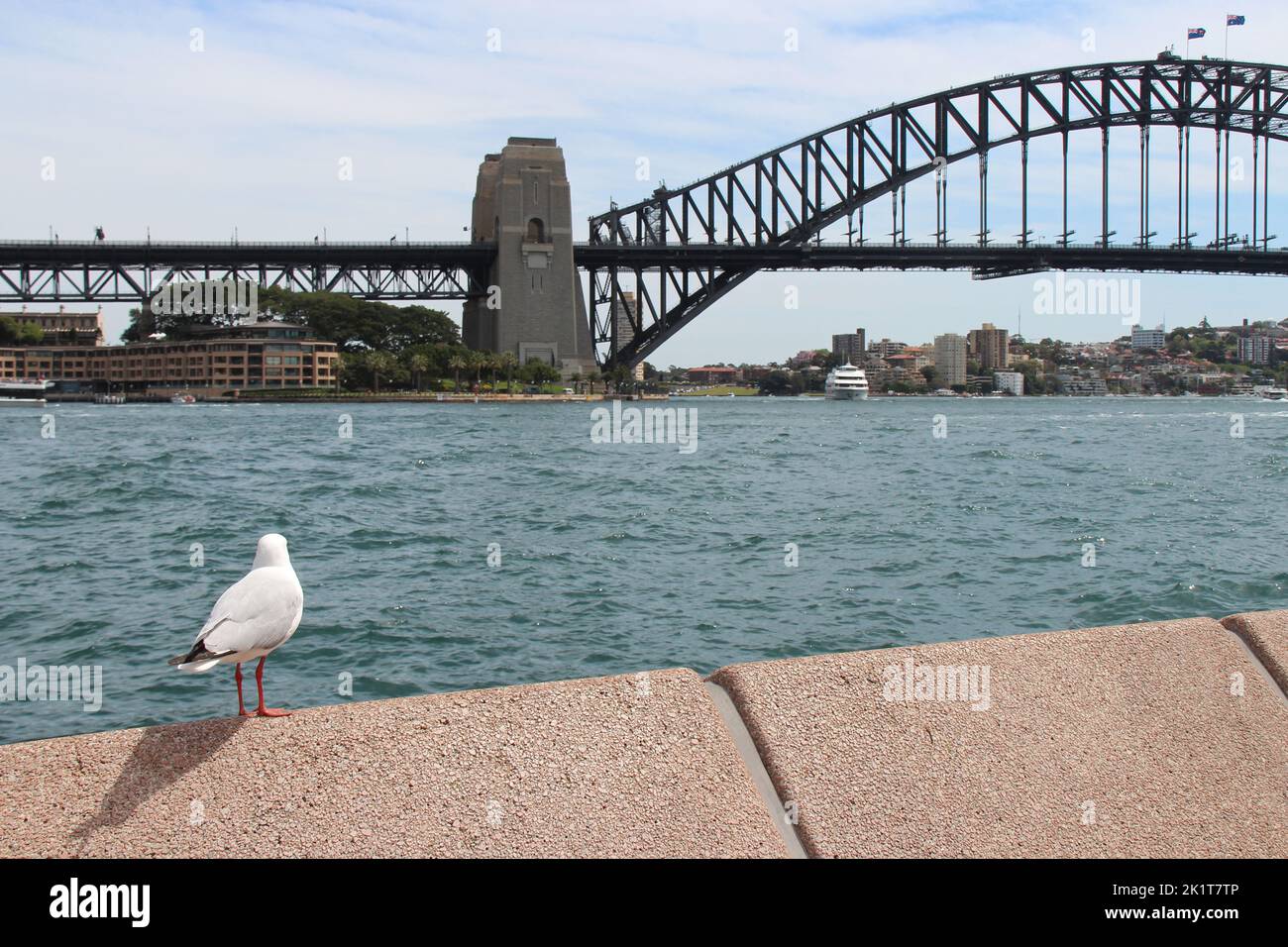 harbour bridge and bay in sydney (australia Stock Photo - Alamy