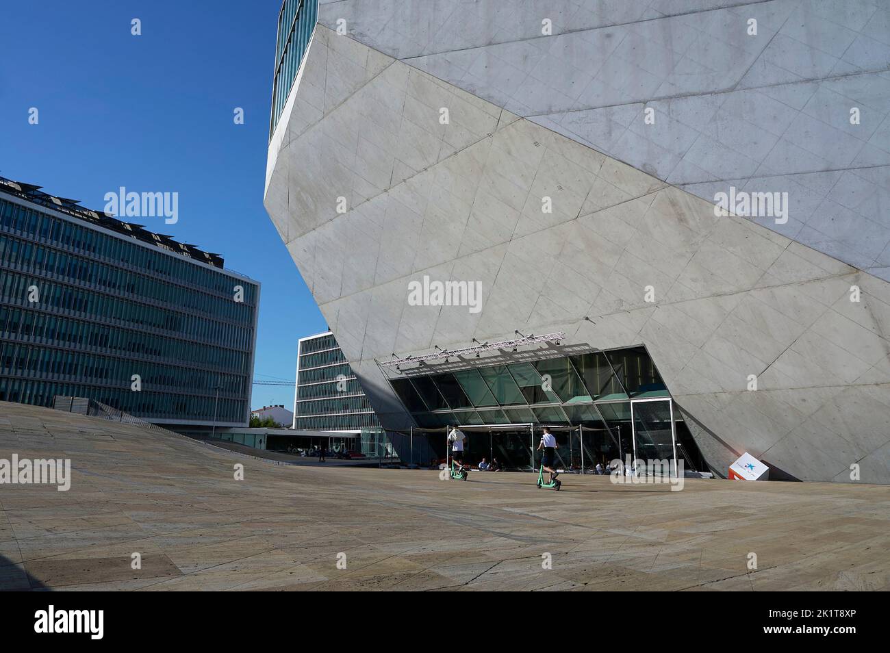 View of the Casa da Música, Porto, Portugal. Home of the Porto National ...