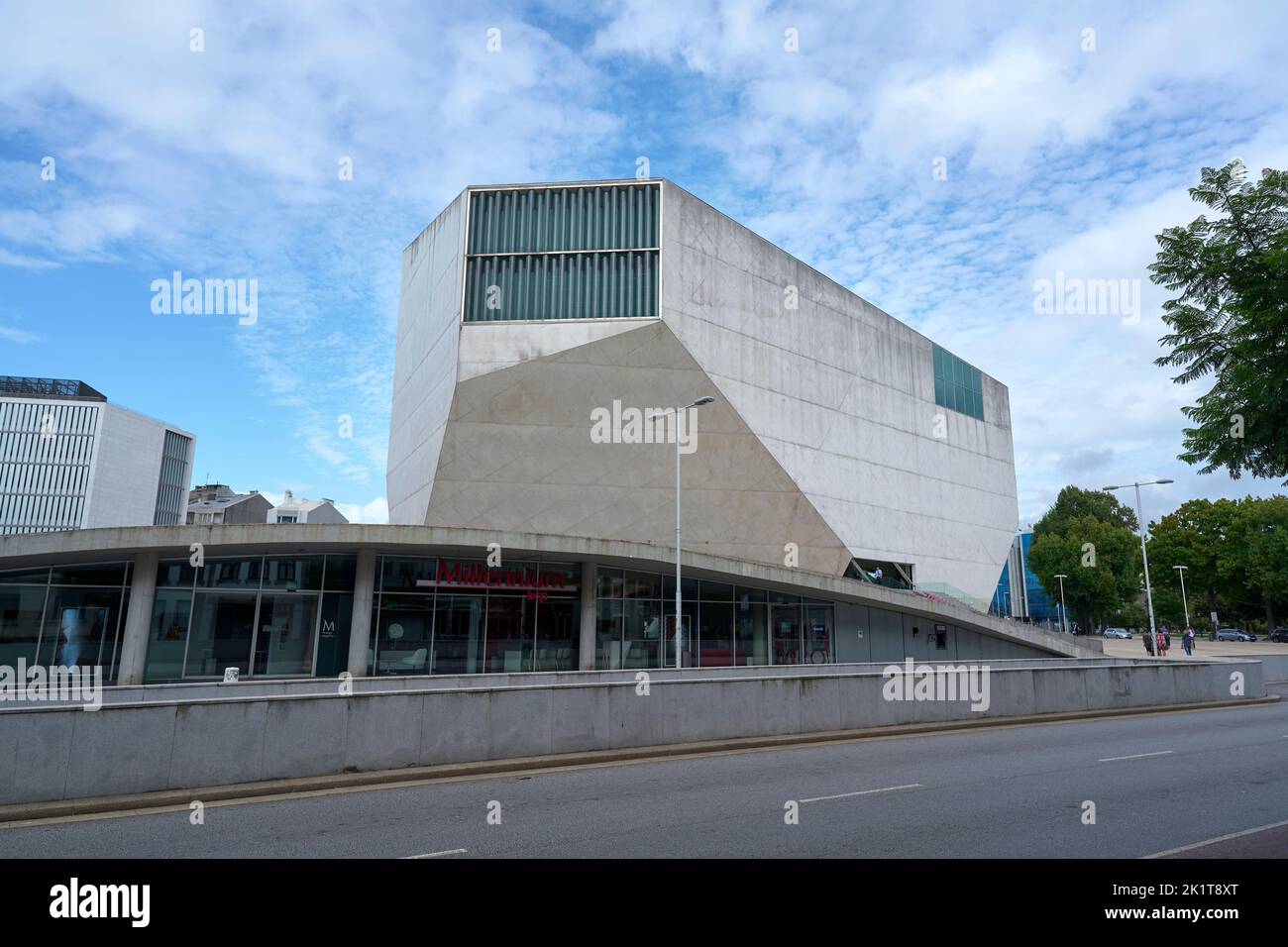 View of the Casa da Música, Porto, Portugal. Home of the Porto National ...
