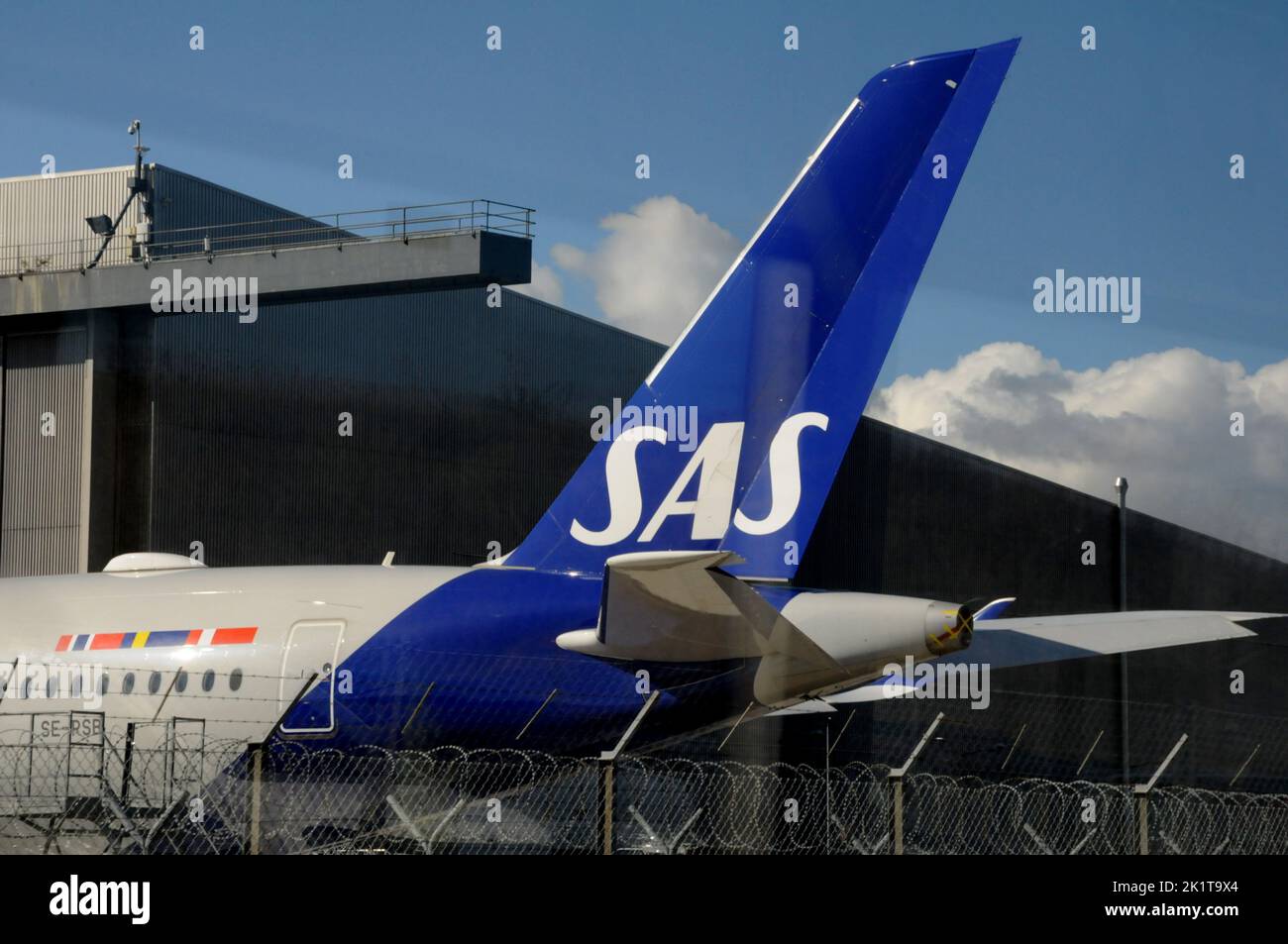 Kastrup/Copenahgen /Denmark/20 Septemeber2022/SAS scandinaivan airlines ...