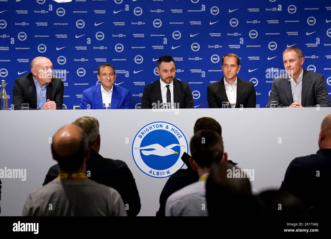 Brighton and Hove Albion CEO and Deputy Chairman Paul Barber, owner and ...