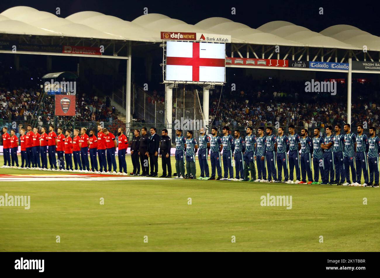 Hyderabad, Pakistan, September 20, 2022. Pakistan and England Cricket ...