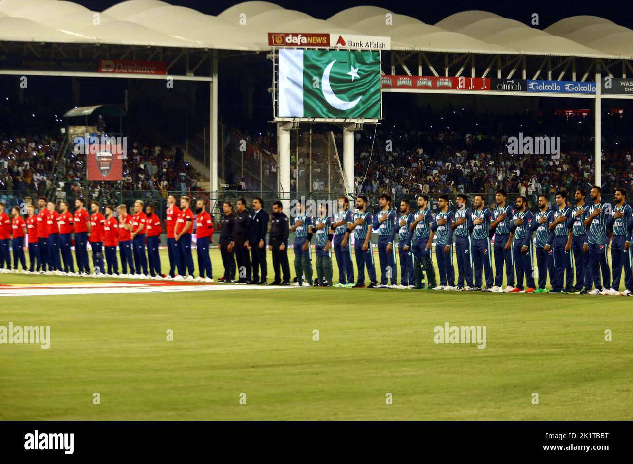 Hyderabad, Pakistan, September 20, 2022. Pakistan and England Cricket ...