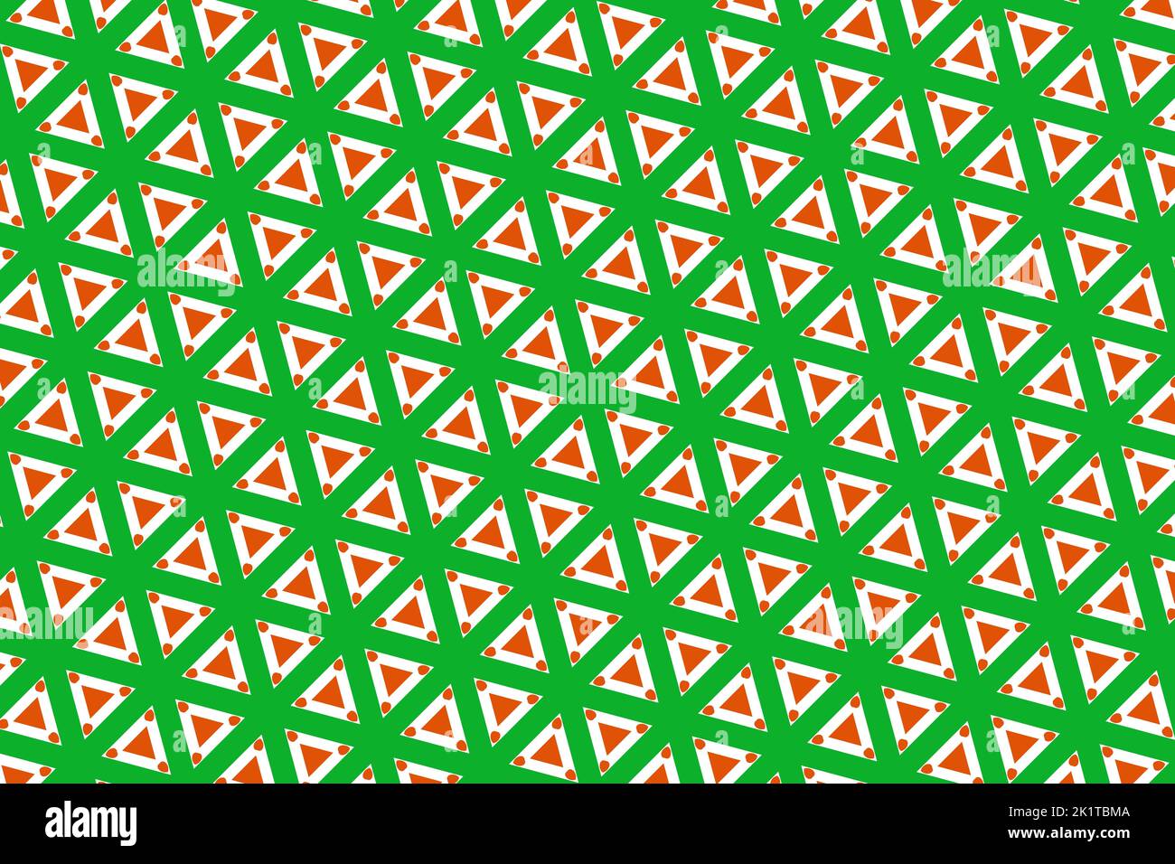 Geometric pattern in the colors of the national flag of Niger. The ...