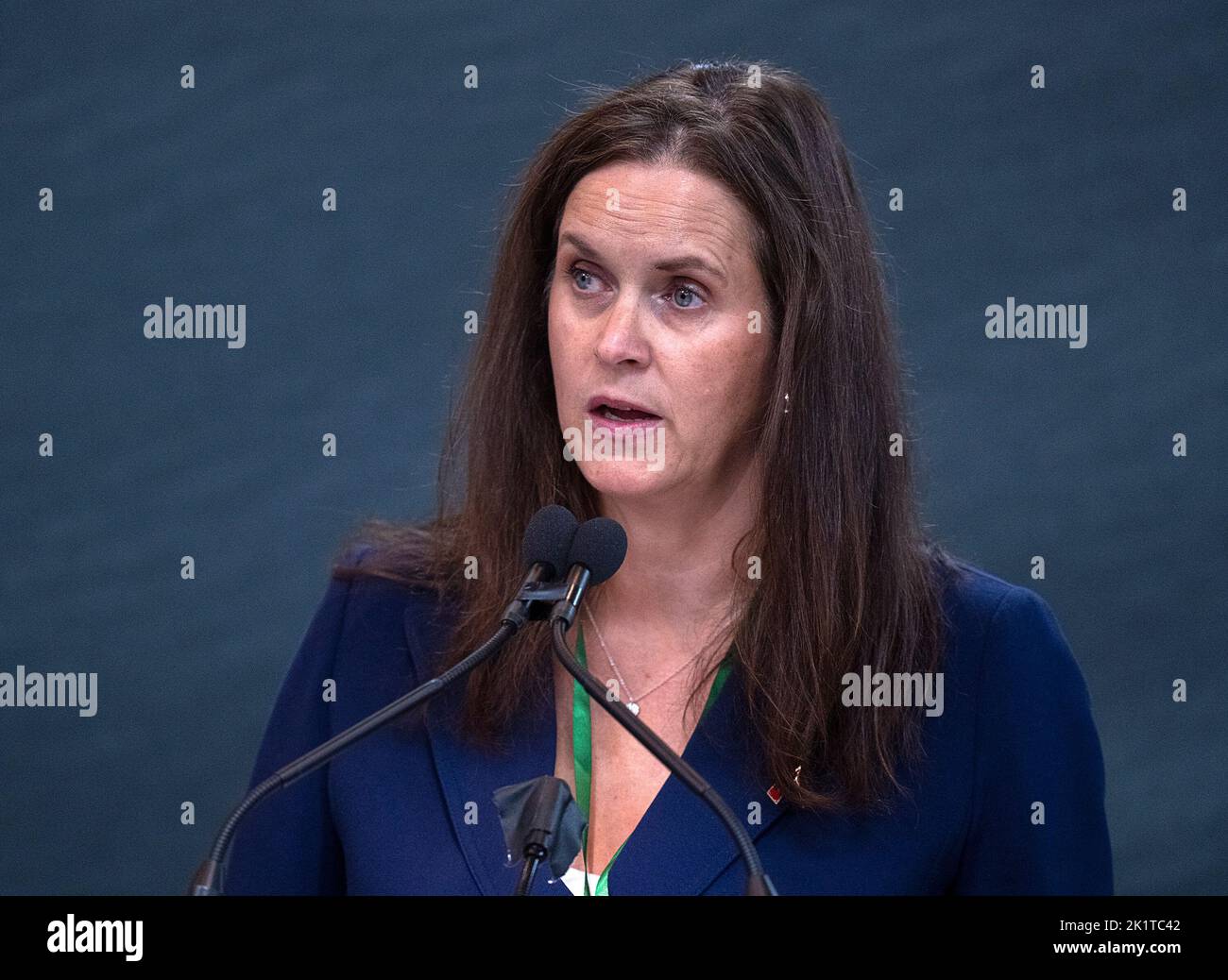 Tara Miller, who represents relatives of Aaron Tuck and Kristen Beaton ...