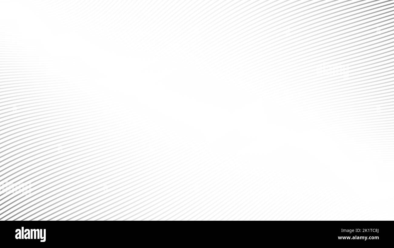 Wavy lines background. Abstract gray stripes texture. Warped and curved ...