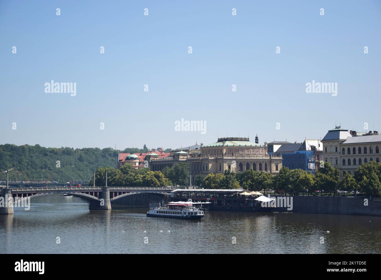 The Manes Bridge over the river Vltava in Prague Stock Photo - Alamy