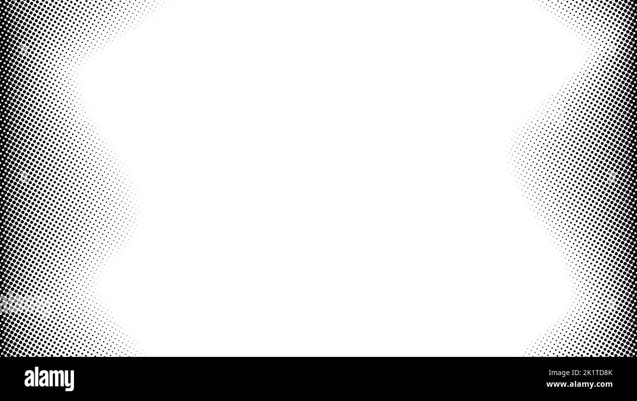 Halftone background. Grunge halftone pop art texture with vanishing ...